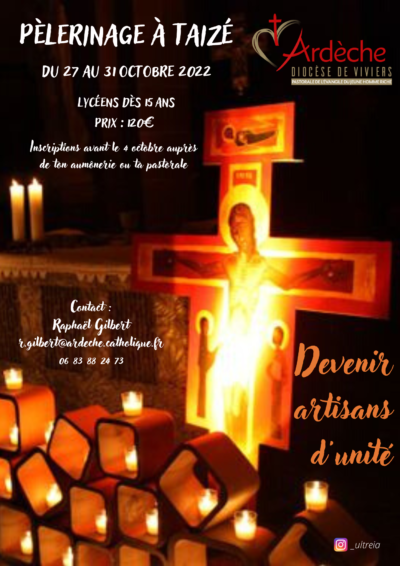 Pèlerinage à Taizé pour les lycéens - Diocèse de Viviers